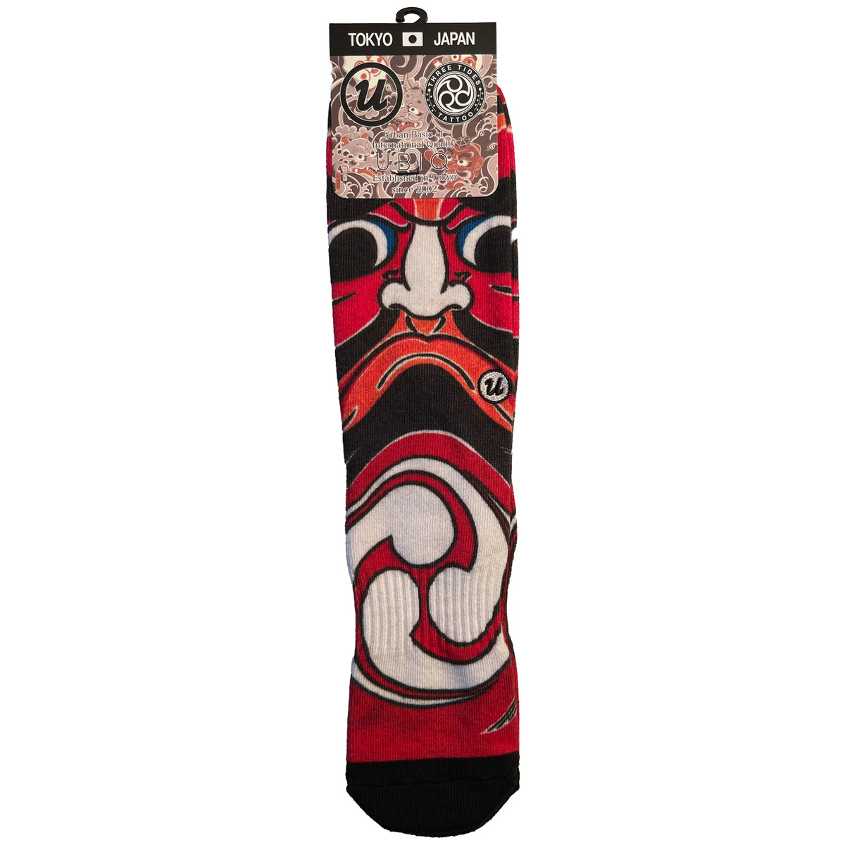 Daruma by Ukiyoemon - Three Tides Tattoo Irezumi Socks – Bonsai Boys ...